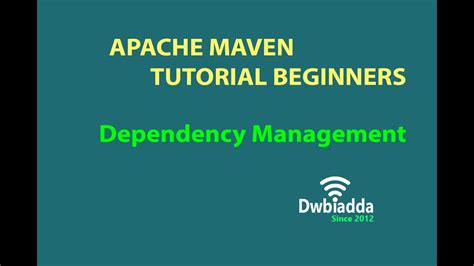 Dependency Management Maven Videos YouTube