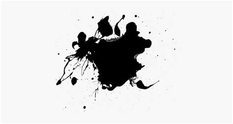 Paint Splatter Splash Ink Drop Splattered Drip Ink Drip Png