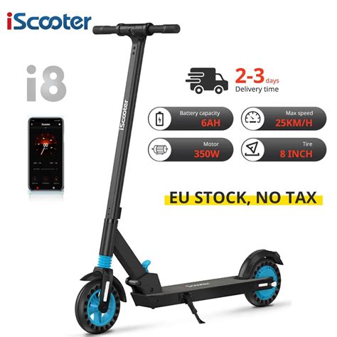 Iscooter Patinete El Ctrico Plegable I W Km H Control Por