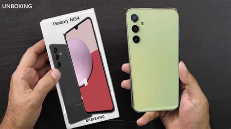Samsung M34 Unboxing Galaxy M34 5G Review YouTube