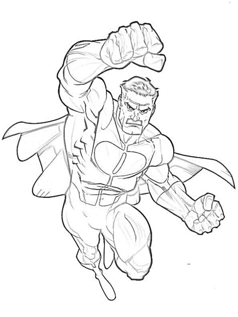 Dibujos De Omni Man Para Colorear Para Colorear Pintar E Imprimir The