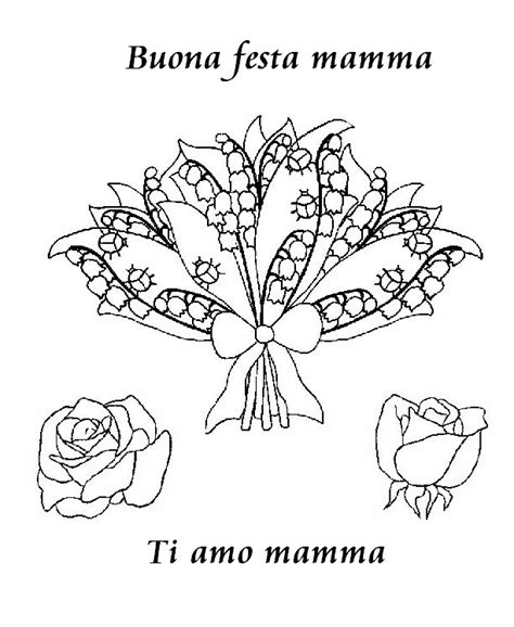 Disegni Da Colorare Della Festa Della Mamma