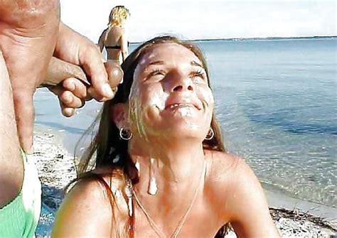 Facial On The Beach Porno Fotos Eporner