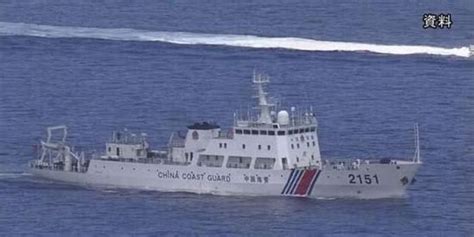 日公开中国海警船巡航钓鱼岛画面 双方近距喊话 图 手机新浪网