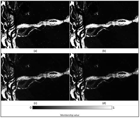 remote sensing free full text exploring fuzzy local spatial information algorithms for
