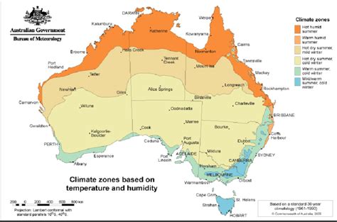 Climate Zones Of Australia