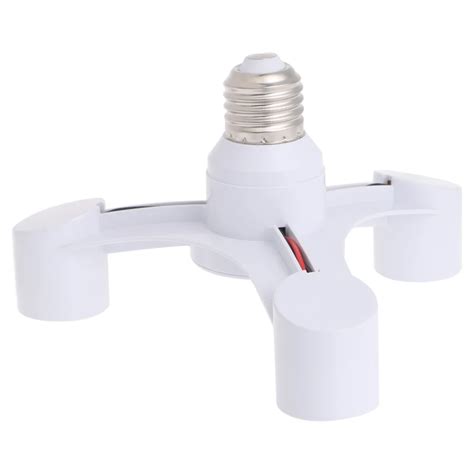 Répartiteur de douille de Base 3 en 1 E27 à E27 support d adaptateur d