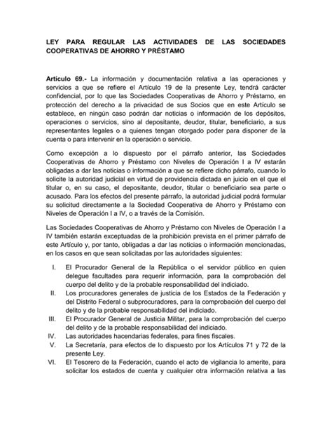 LEY PARA REGULAR LAS ACTIVIDADES DE LAS SOCIEDADES