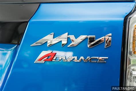 Galeri Perodua Myvi Advance Dengan Warna Dua Ton Perodua Myvi Advance