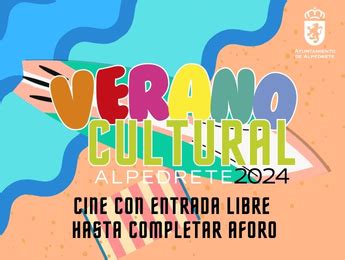 Cine de verano para todos los públicos Web Ayuntamiento de Alpedrete