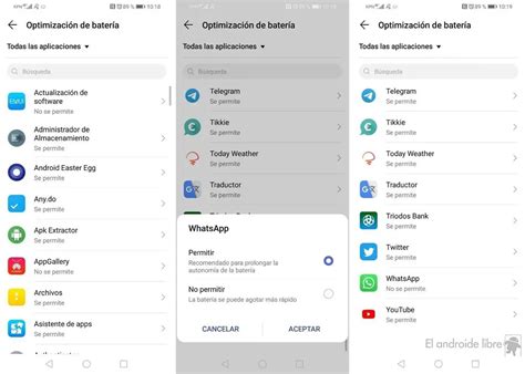 Cómo hacer para que no se cierren las aplicaciones en segundo plano