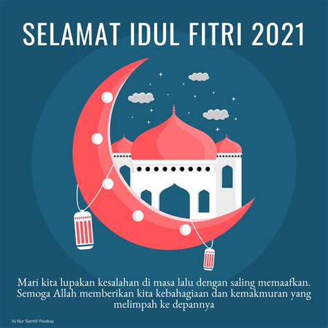 Gambar Ucapan Selamat Hari Raya Idul Fitri 2021 Newstempo