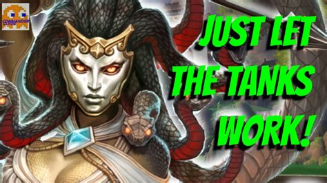 Just Let The Tanks Do The Work Smite Ranked Joust Medusa Gameplay