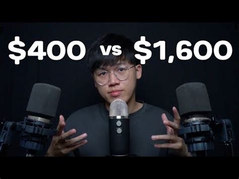 Asmr Microphone Trigger Test Usb Mic Comparison Blue Yeti Vs Fifine