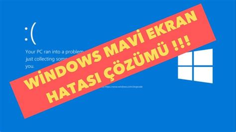 Mavi Ekran Hatası Çözümü Windows 10 2021 Windows Mavi Ekran