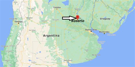 Dónde está Rosario Dónde está la ciudad