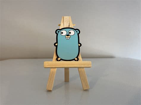 Go Programming Language Gopher Mascot High Quality Vinyl Etsy