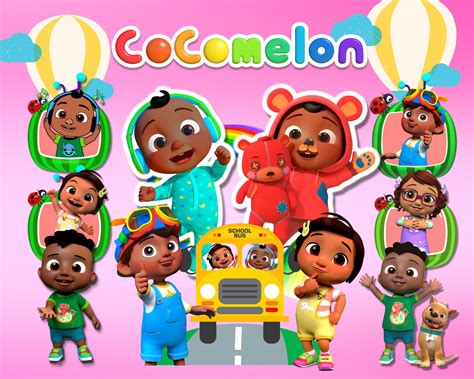Printable Cocomelon Coloring Pages Pdf Coloringfolder In Clip