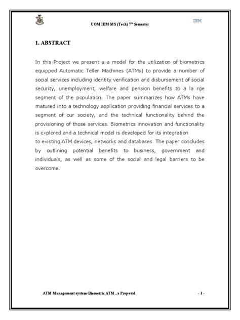 biometric atm proposal enhancing atm security and accessibility through biometric