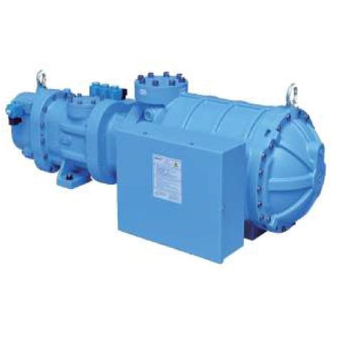 SRM Tec Semi Hermetic Compound Two Stage Refrigeration Screw Compressor