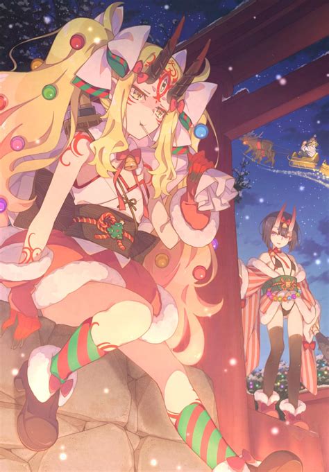 Shuten Douji Ibaraki Douji And Sakata Kintoki Fate And 1 More Drawn
