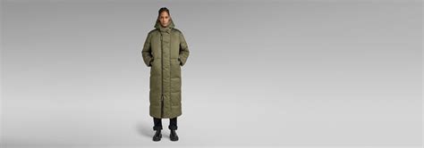 G Whistler Padded Extra Long Parka Green G Star RAW ZA