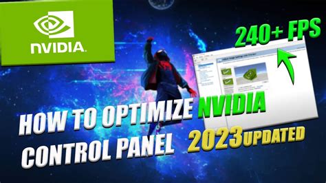 How To Optimize Nvidia Control Panel For GAMING Performance The