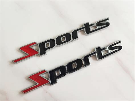 Amazon Huapx Pack Metal Car Sport Sticker D Premium Car Side