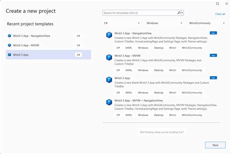 Winuicommunity Templates For Winui Visual Studio Marketplace