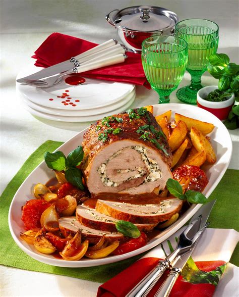 Gef Llter Schweinerollbraten Rezept Lecker