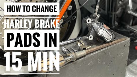 How To Change Harley Brake Pads In Minutes Motorcycle Brake Pads