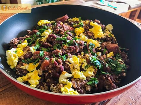 Como fazer feijão tropeiro mineiro Cada Receita