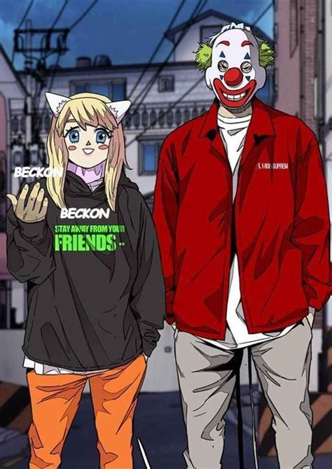 Foto Joker Anime Monochrome Tokyo Ravens Best Friend Pictures