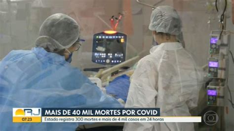 Mais De 40 Mil Pessoas Morreram De Covid No Estado Do Rio De Janeiro