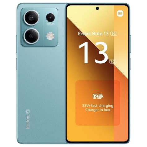 Smartphone Xiaomi Redmi Note 13 5G NFC 6GB 128GB Dual SIM Ocean Teal