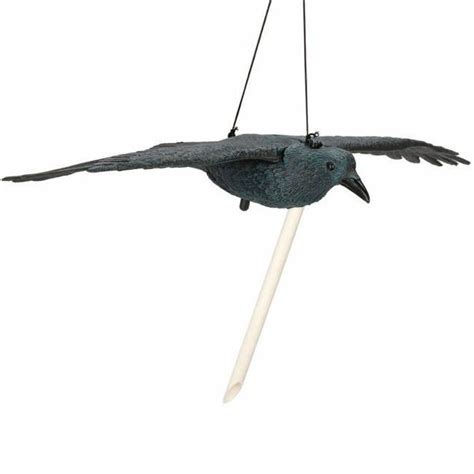 Odstraszacz ptaków latający kruk 83x45x10cm czarny Arena pl