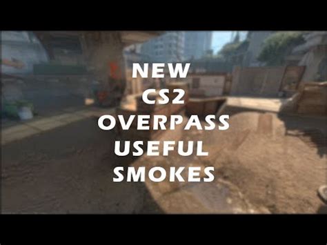 CS2 Overpass Smokes You Should Know YouTube