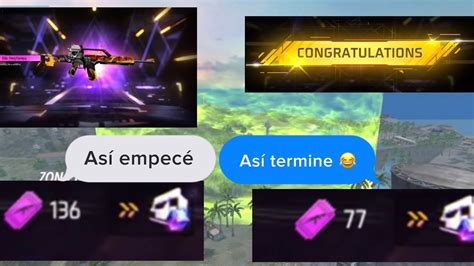 Sacando La Nueva Skin De La G En Free Fire Like Y La Probamos Youtube