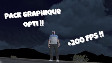 LE MEILLEUR PACK GRAPHIQUE FIVEM 2023 OPTI GTA RP 200 FPS YouTube