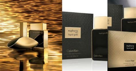 Liquid Gold Euphoria De Calvin Klein Nuevas Fragancias