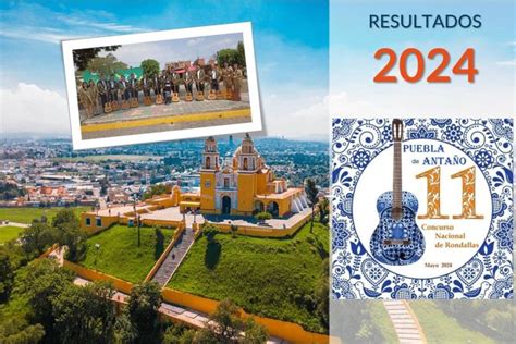 Resultados del XI Concurso Nacional de Rondallas Puebla De Antaño 2024