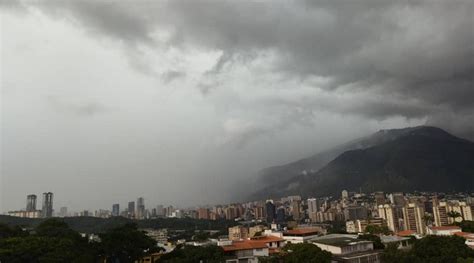 Inameh prevé áreas nubladas con precipitaciones en gran parte del país