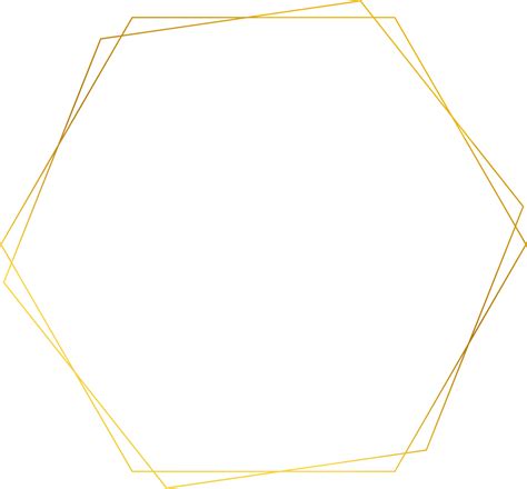 Geometric Border Png Golden Frame Geometric Clipart The Best Porn Website