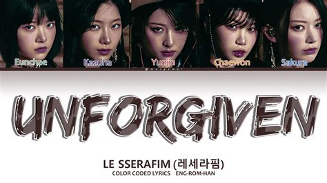 LE SSERAFIM 레세라핌 UNFORGIVEN feat Nile Rodgers Lyrics Easy