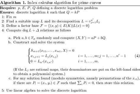 algebraic approaches for the elliptic curve discrete logarithm problem over prime fields