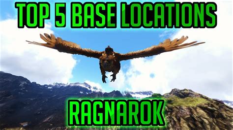 RAGNAROK Top 5 PvP Base Locations PvP Tips Tricks ARK Survival