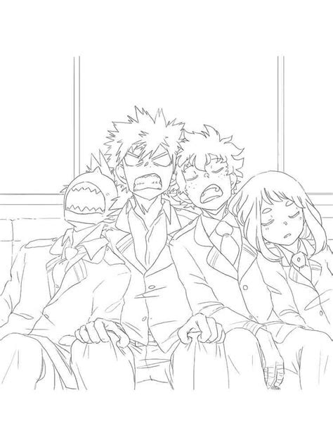 My Hero Academia Ausmalbilder Kostenlose Malvorlagen