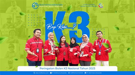 Peringatan Bulan K3 Nasional 2023 PT Multi Hanna Kreasindo Tbk