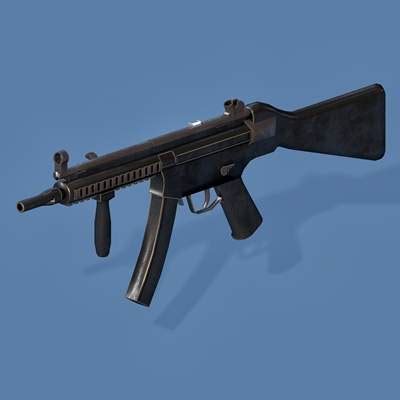 Mp Gun D Model By Tollaru