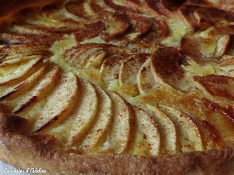 Tarte Aux Pommes Alsacienne La Cuisine D Adeline